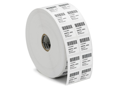Die Cut Barcode Label